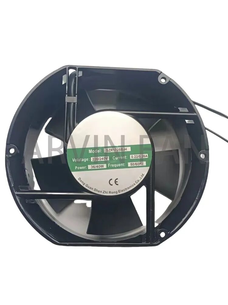 Новый пятилопастный электрический вентилятор с блоком управления преобразователем частоты SZR1725B2H