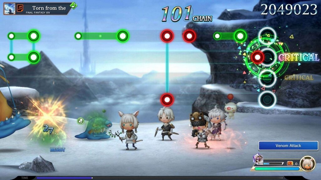 Theatrhythm Final Bar Line (Игра на диске) (Английская версия) (PS4) — фото 1