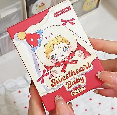 Виниловая фигурка Lucky Deer Nai Sweetheart Baby, слепая коробка, цвет: Random