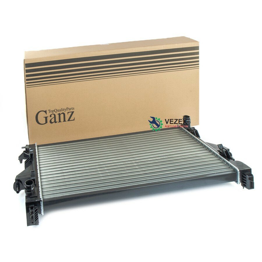 GANZ GIF07081 Радиатор основной CITROEN/FIAT/PEUGEOT all Bus 06->/780x368x32mm GANZ GIF07081