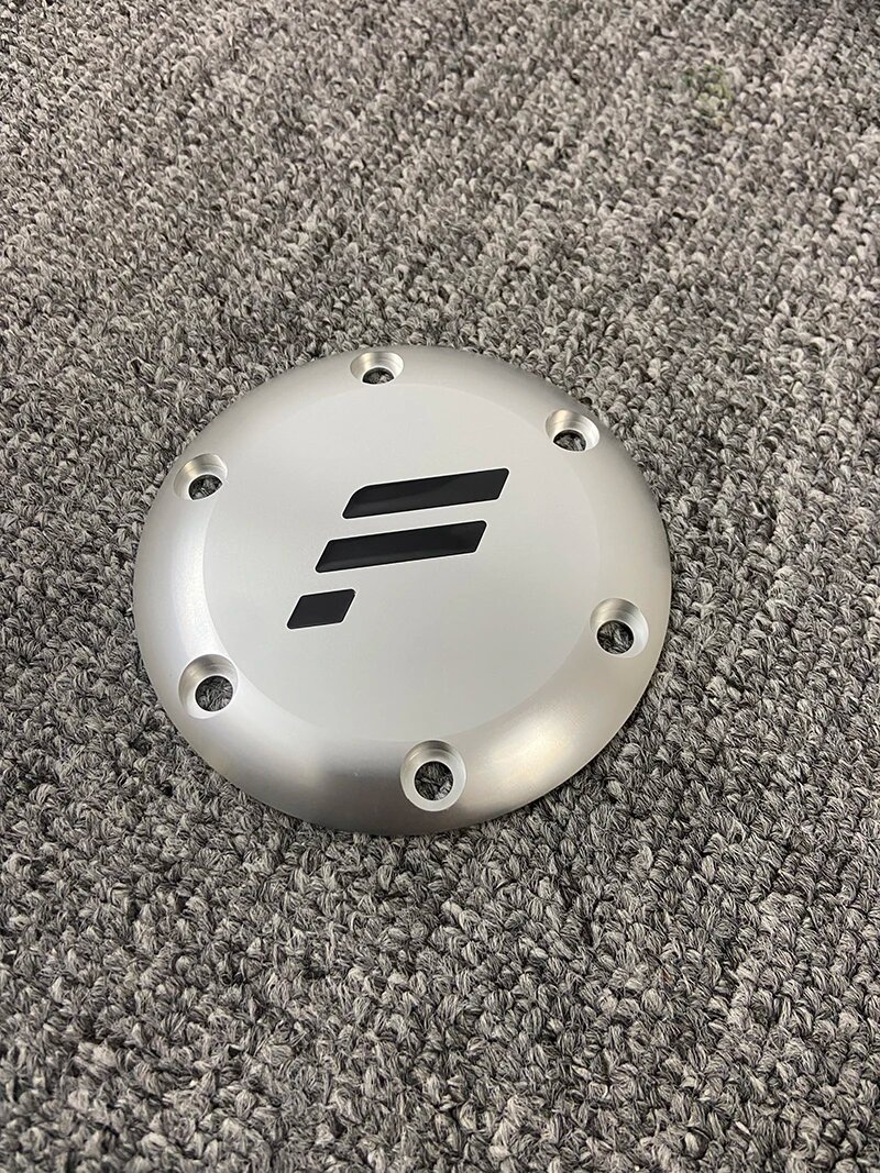 Крышка кнопки звукового сигнала PCD 70 мм для Fanatec, крышка звукового сигнала на руле, серебристый