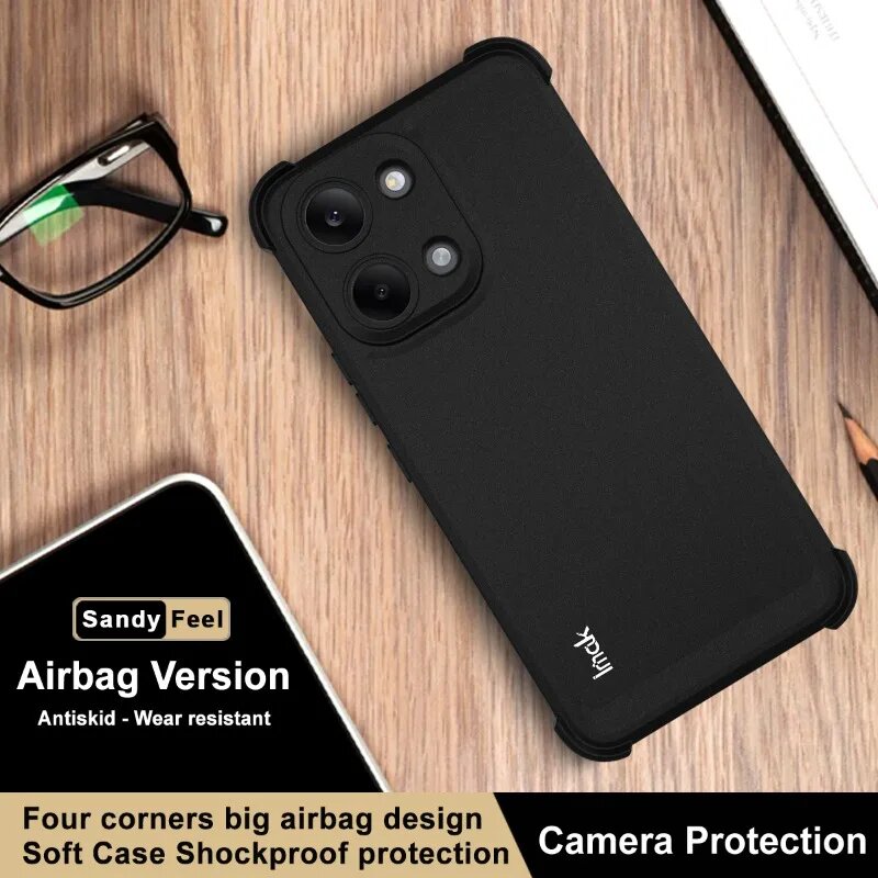 Черный чехол IMAK для Xiaomi Poco X8 Pro Max