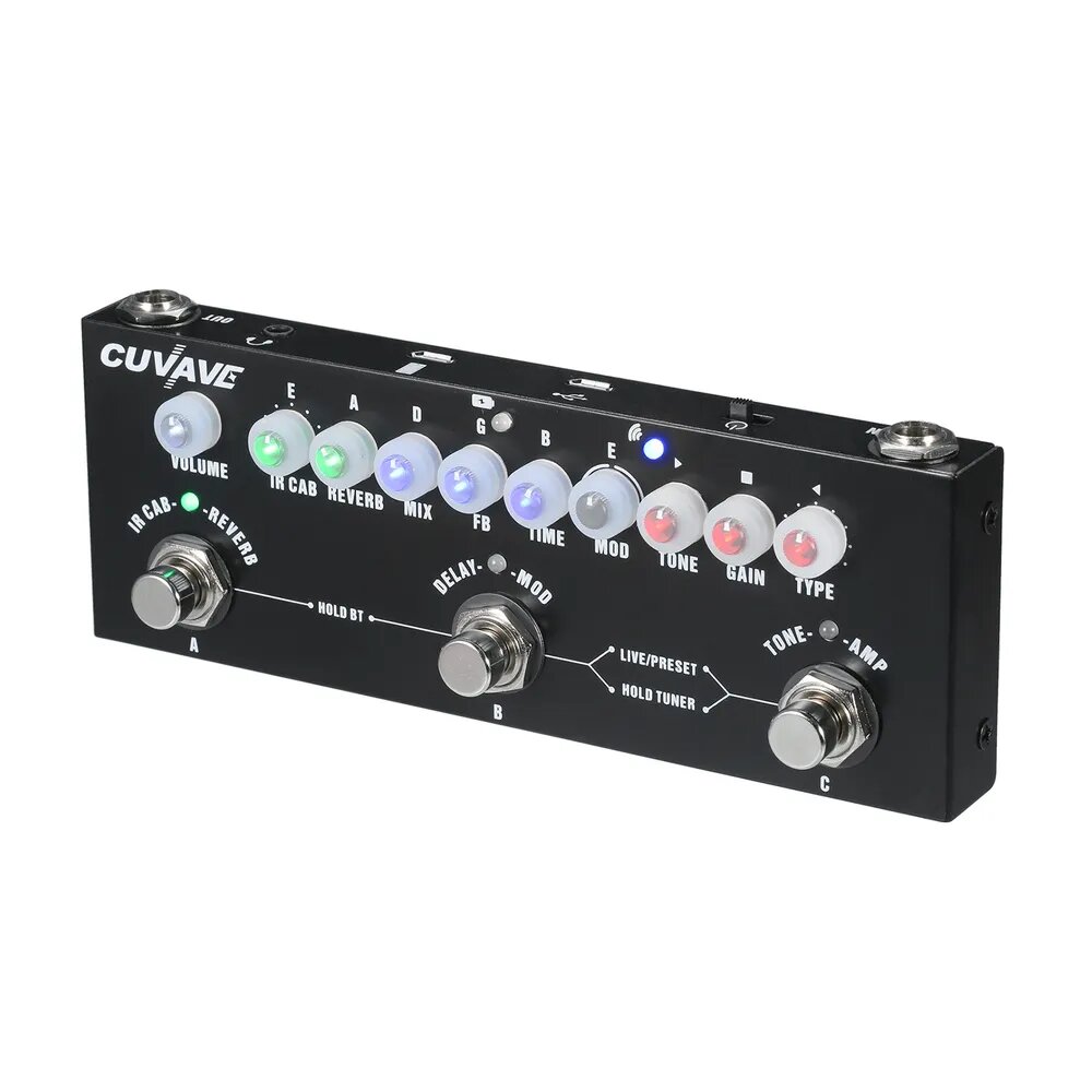 CUVAVE CUBE BABY Портативная многофункциональная электрогитара Комбинированная