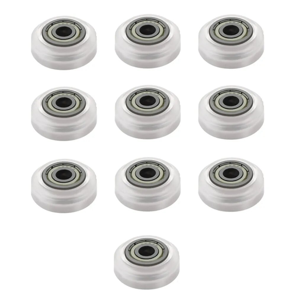 10 шт. Пластиковые колеса для 3D-принтера для ЧПУ V-Slot