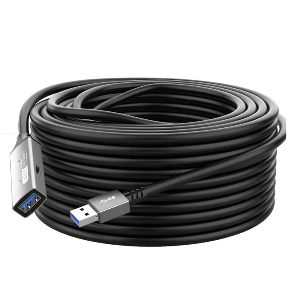 Активный Удлинительный Кабель USB 3.0 (Папа-Мама), 20 М