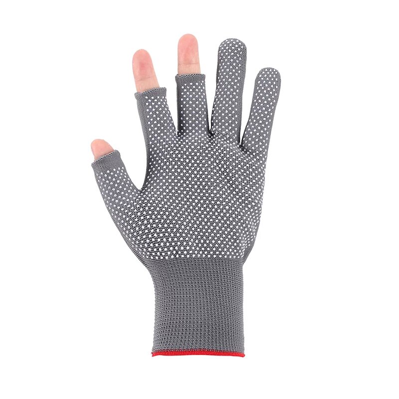 Перчатки без пальцев для мужчин и женщин, нескользящие, солнцезащитные, дышащие, износостойкие, подходят для рыбалки,