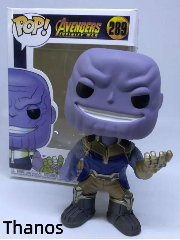 Фигурка POP: Avengers Endgame-Casual Thanos with Gauntlet 10cm