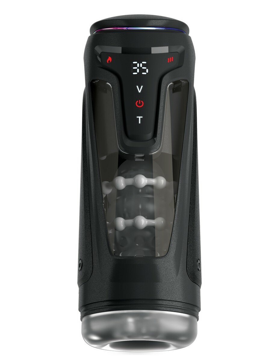 Мастурбатор Pipedream Moto-Bator, с подогревом, 5 режимов, съемная вставка, USB-C