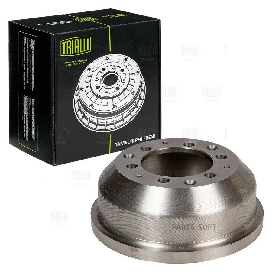 TRIALLI TF062 Барабан тормозной ГАЗ 3302 ГАЗ 3302 Газель (чугун) TF062 2шт