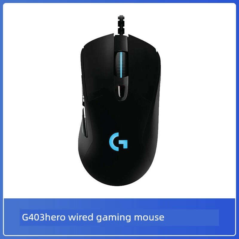 Logitech G403 Hero Проводная игровая мышь для ПК и ноутбука совместимая с Лигой легенд и Пабг