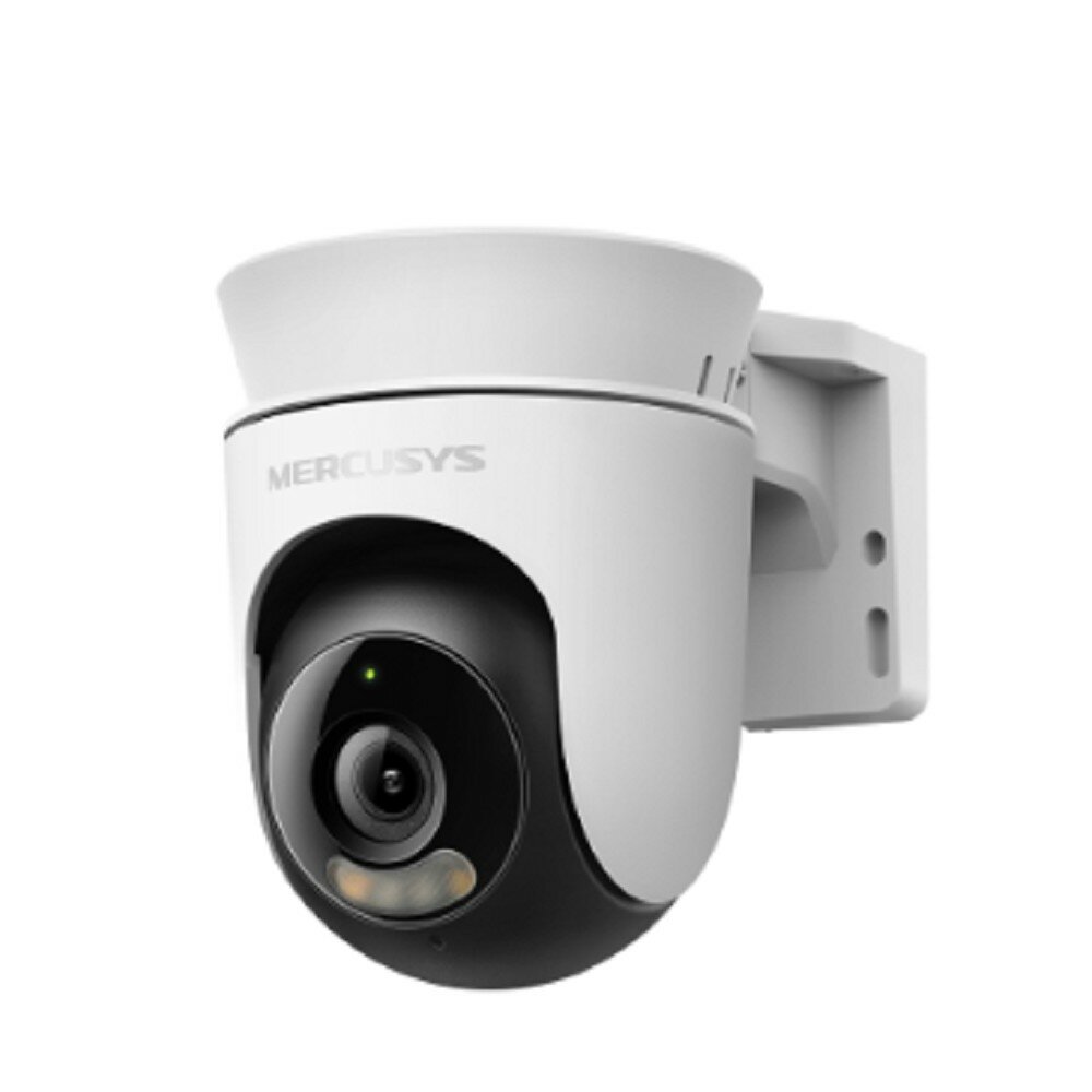 Умная Wi-Fi камера Mercusys MC510 уличная, 3Мп, с двусторонней аудиосвязью, ночным режимом, обнаружением движения