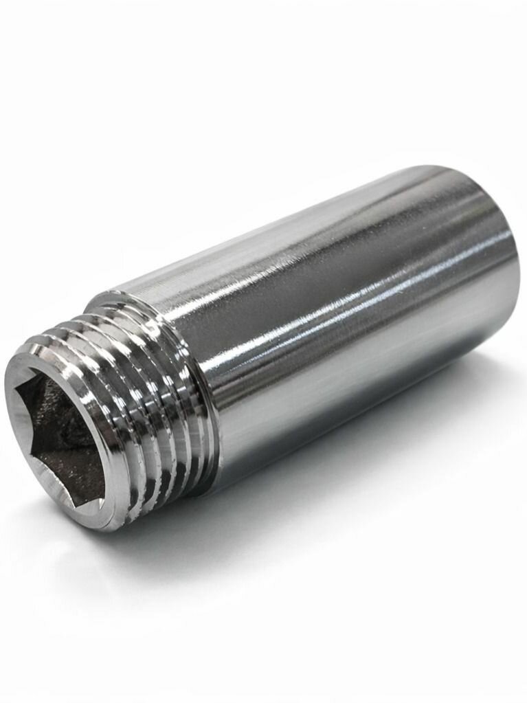 Удлинитель латунный15 1/2" (L50) для сантехники