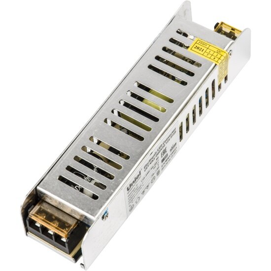 Блок питания для светодиодов Uniel UET-VAS-060A20 12V IP20 60Вт. Металлический корпус