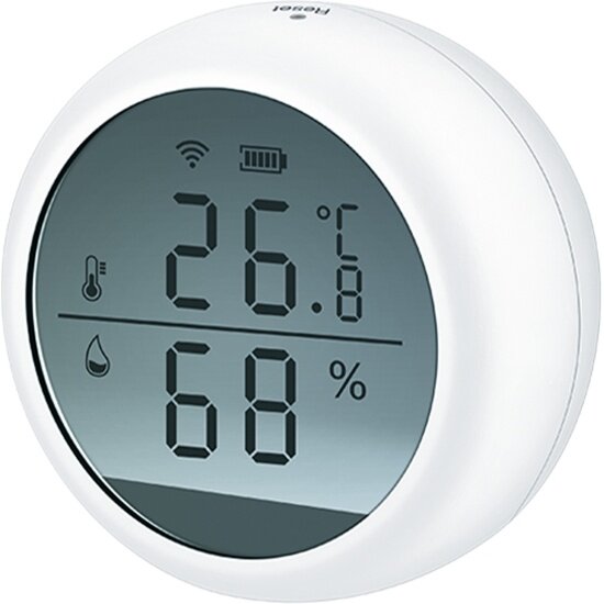 Умный датчик температуры и влажности Uniel Wi-Fi USN-A502 TS/WF WHITE
