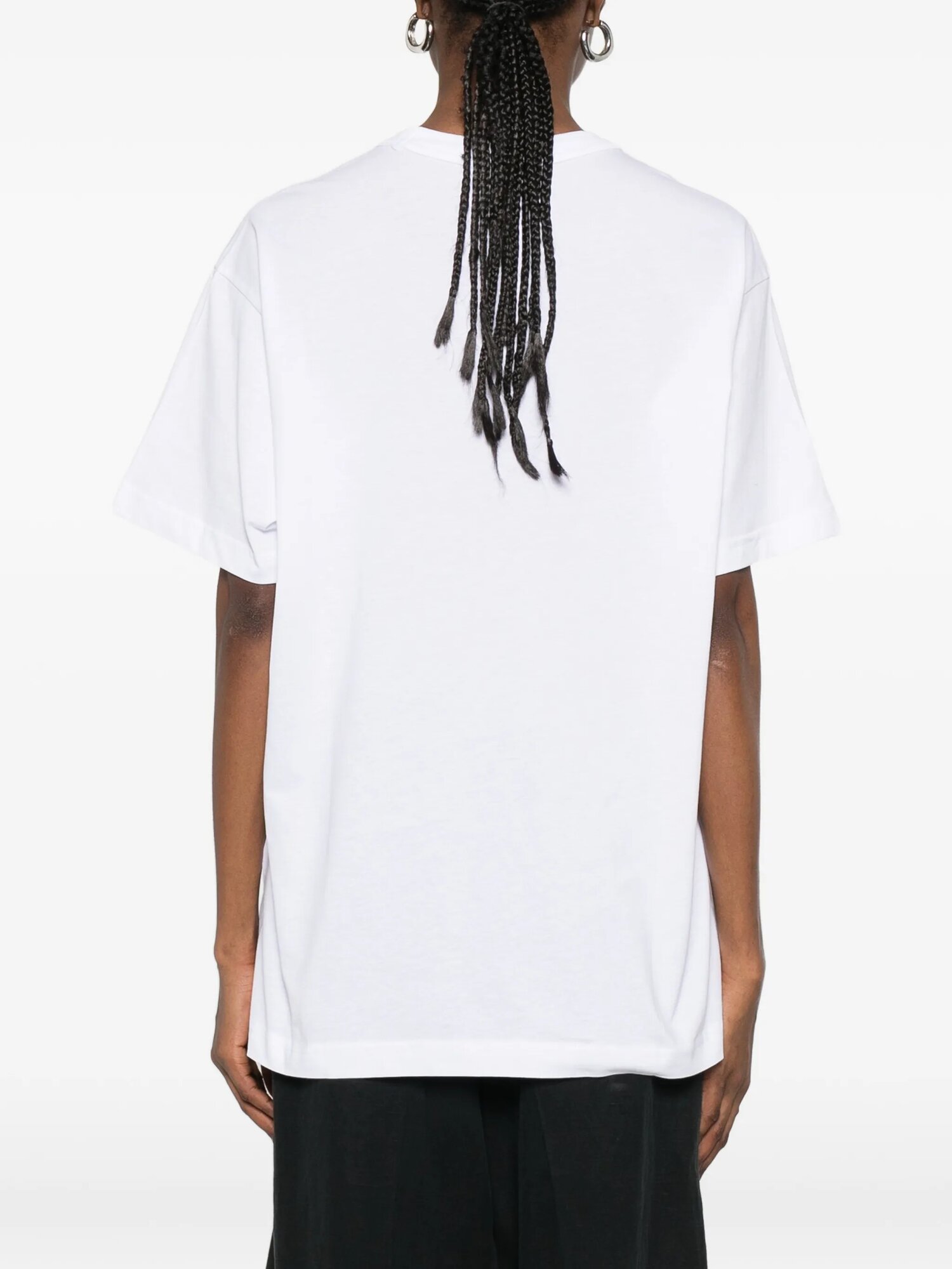 Футболка Versace Jeans Couture Logo T-shirt, размер 2XL, white — фото 1