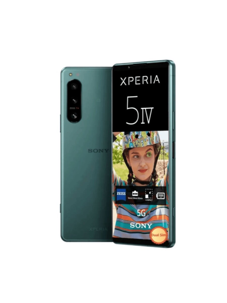 Мобильные телефоны Sony Xperia 5IV, Wi-Fi, Bluetooth, NFC,5.2, Android 13 (Go edition), Global,185,8,122,156,6.1,5000,3, несъемный,3840x2160, стекло, Galileo, GPS, A-GPS, false, Android,