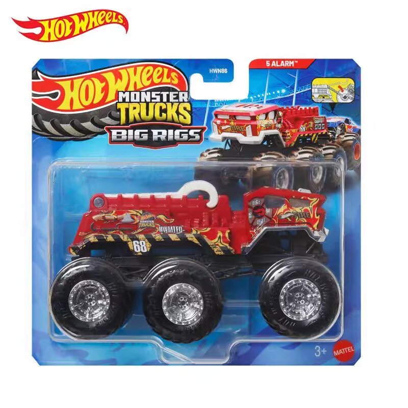 Hot Wheels HWN86 Monster Trucks Big Rigs Серия модель автомобиля D