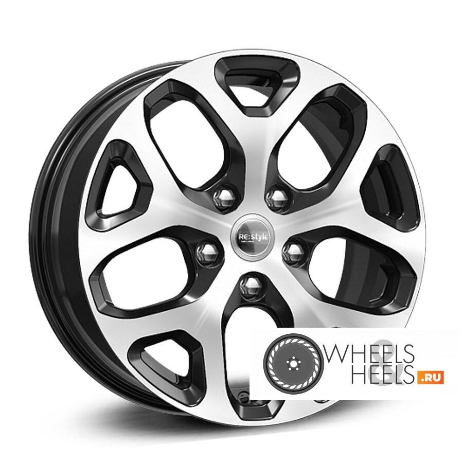 Диск iFree Original Kaptur КС869 16x6.5 5x114.3 et50 dia66.1 Черный с полированной лицевой поверхностью