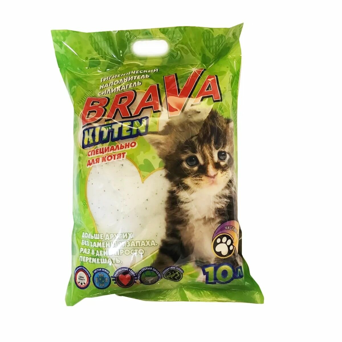 Brava KITTEN Наполнитель силикагелевый 10л