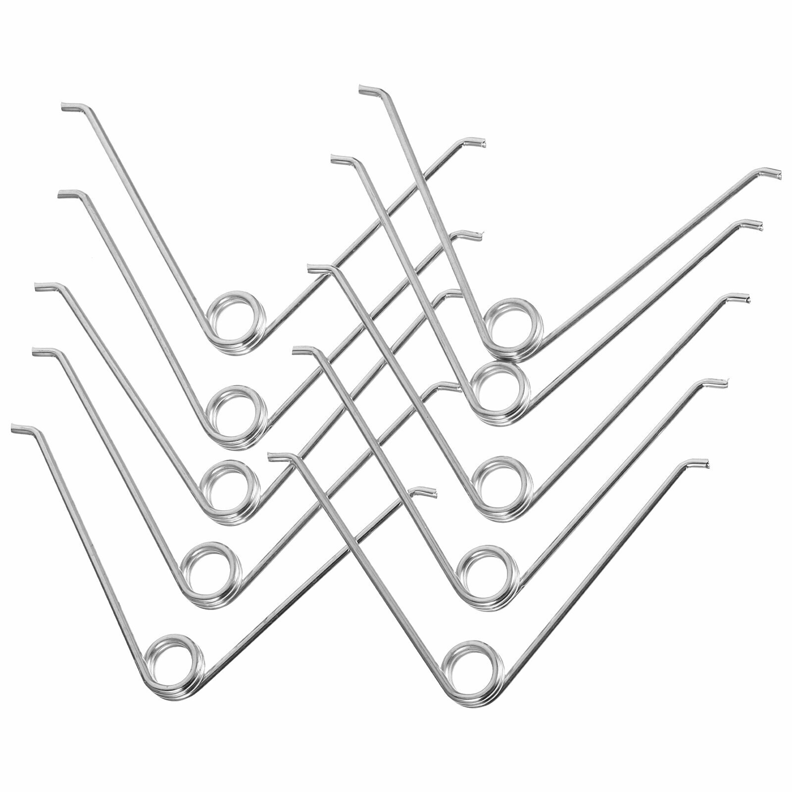 Набор из 10 пружин из нержавеющей стали для садовых секаторов и обрезки