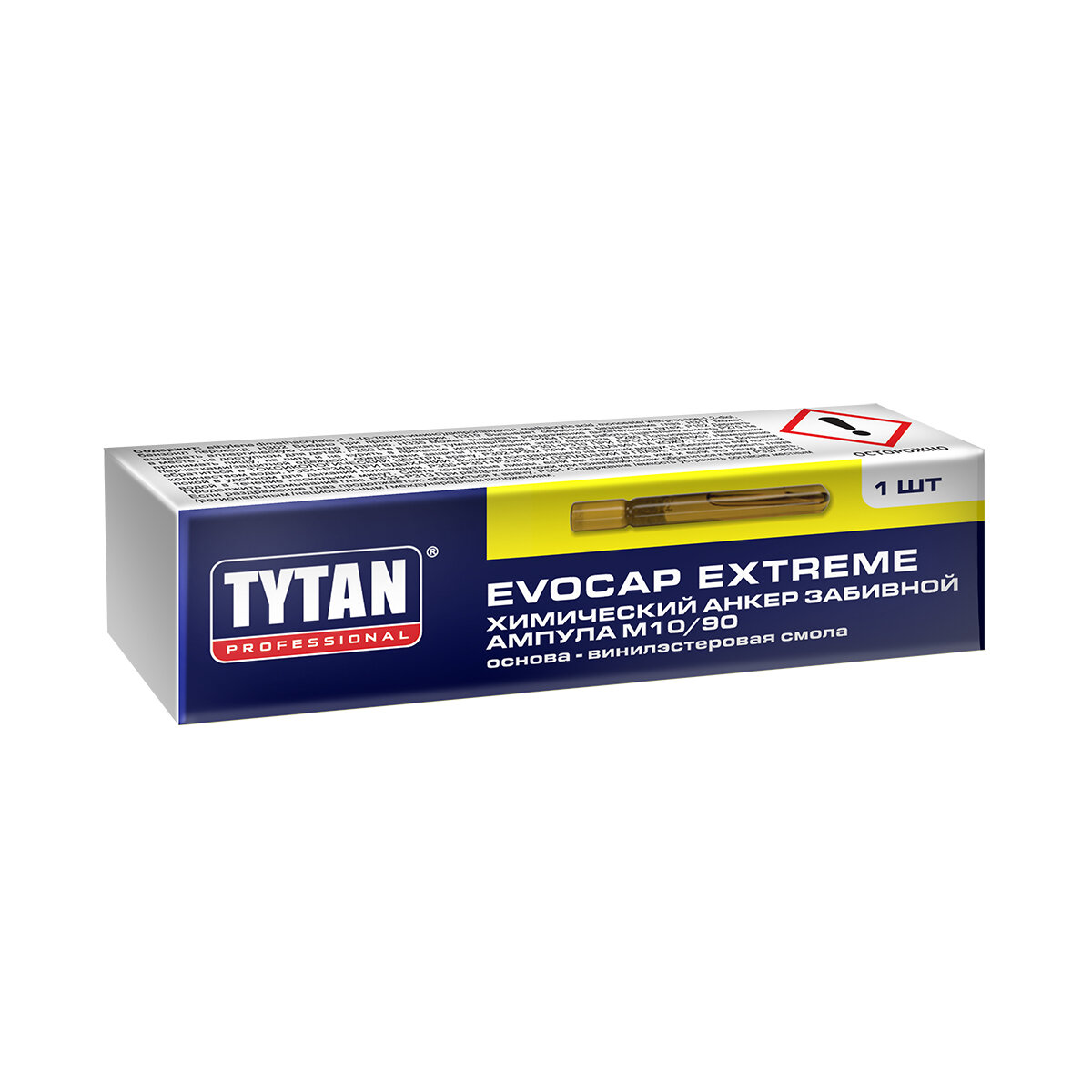 Анкер химический Tytan Ecocap Extreme Professional, забивной, ампула М10/90 13086
