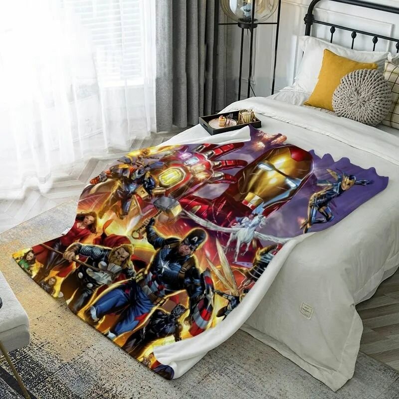 Spider-Man Плед , Фланель, 150 см х 130 см