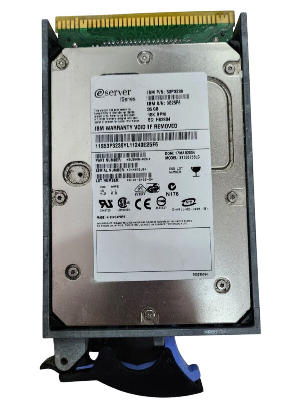 Жесткий диск IBM 35Gb 15000 U320SCSI 3.5" HDD