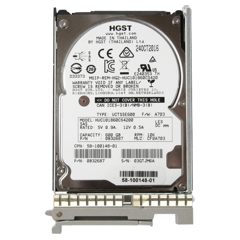 Жесткий Диск Cisco 58-100148-01 600Gb SAS 2,5" HDD