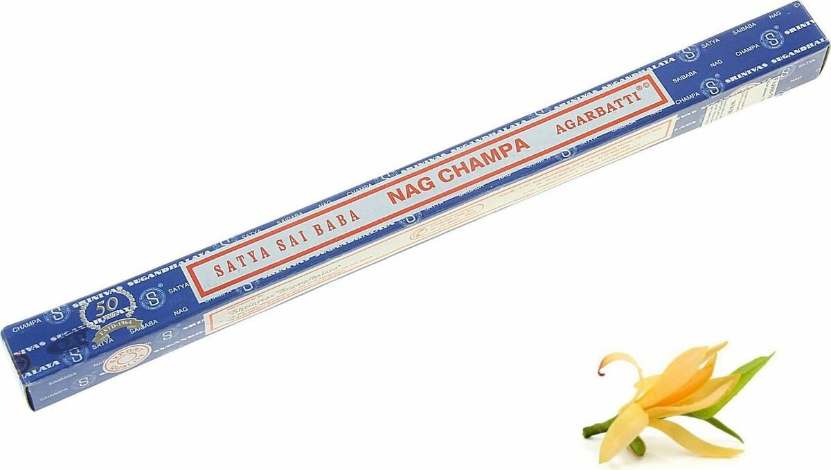 Палочки ароматические Satya "Nag Champa Agarbatti. Масала", 10 г