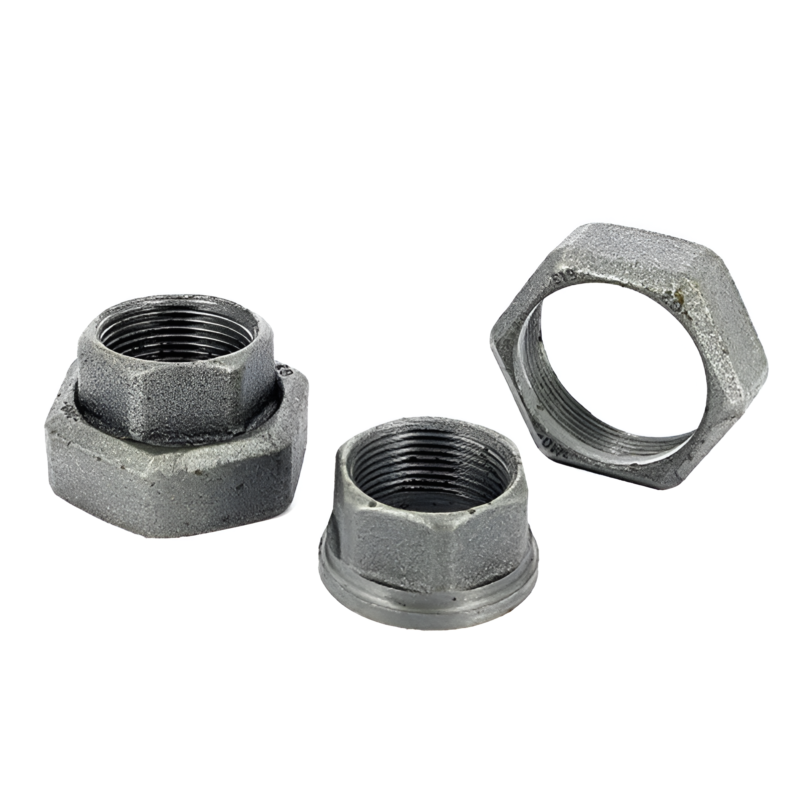 Комплект чугунных гаек для насоса R11/2"-R1"GT (3XPART)+BOX-CHR