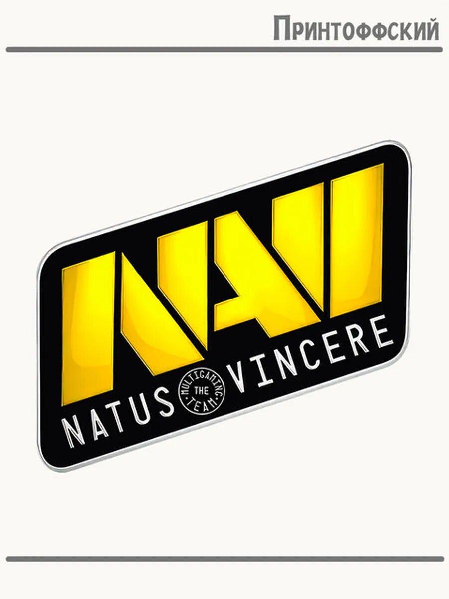 Термонаклейка для одежды и аксессуаров DTF-печать нави navi киберспорт