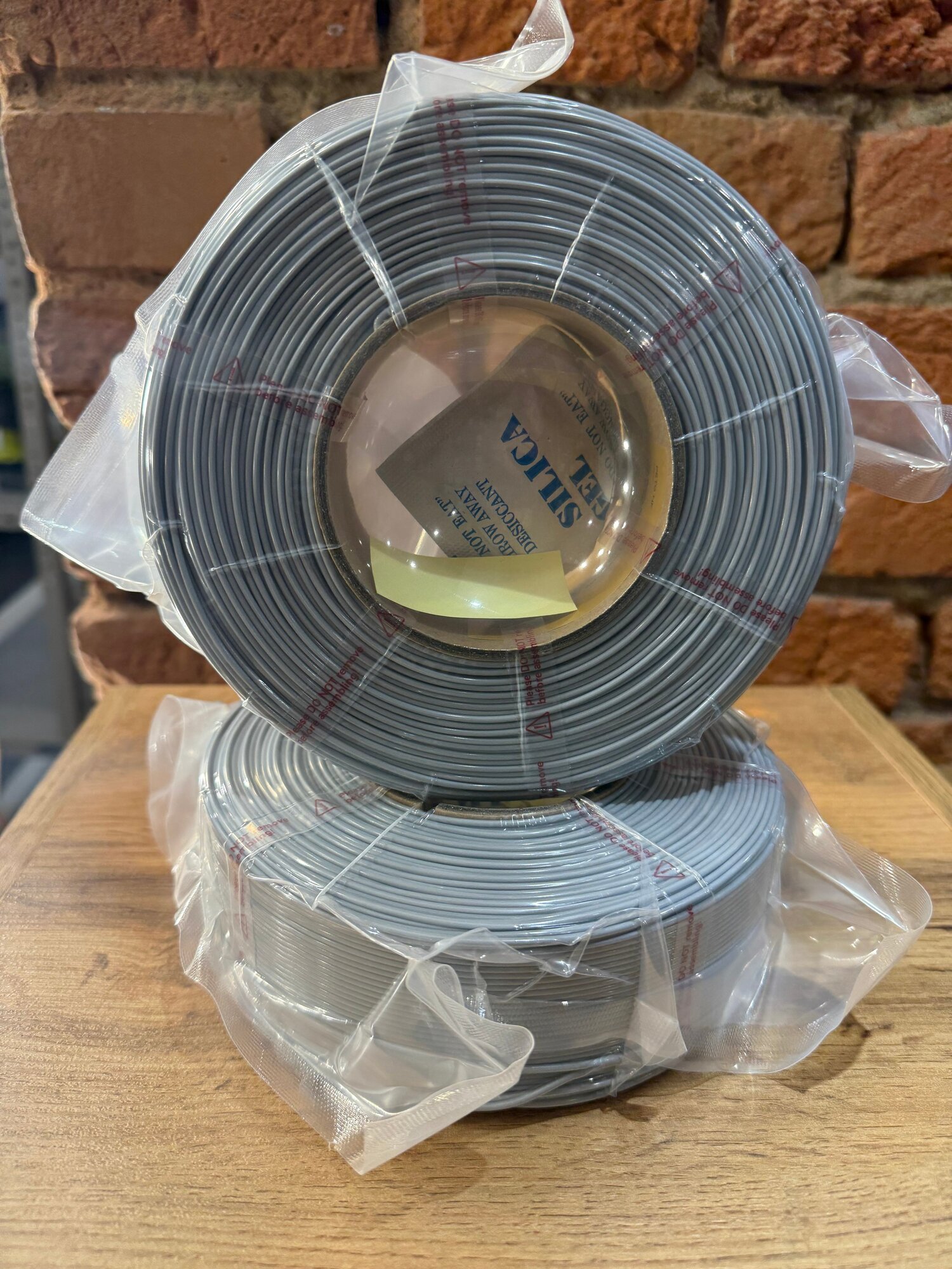 Пластик 3D Techcore PETG HF Gray для 3D-принтера, филамент 1.75 мм, серый, с катушкой