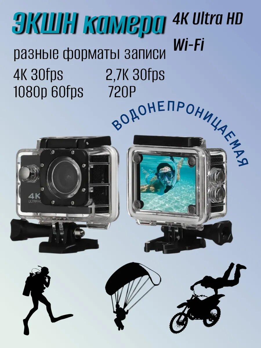 Экшн-камера крепление на грудь на шлем мотоцикла