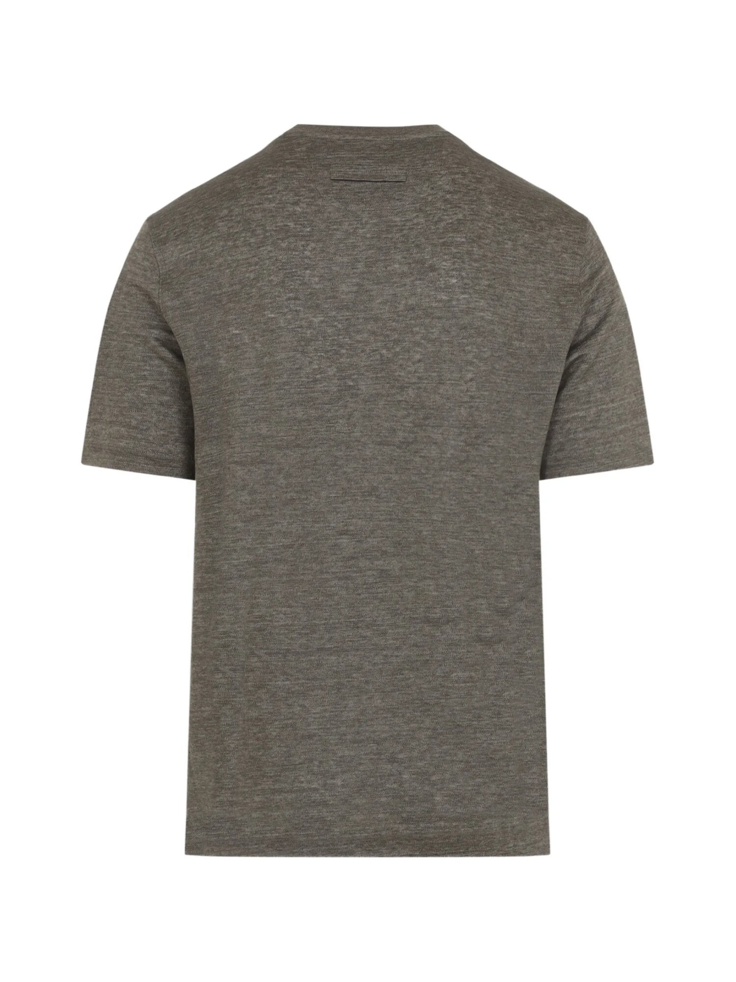 Футболка Ermenegildo Zegna CREW-neck T-shirt, размер 48, серый — фото 1