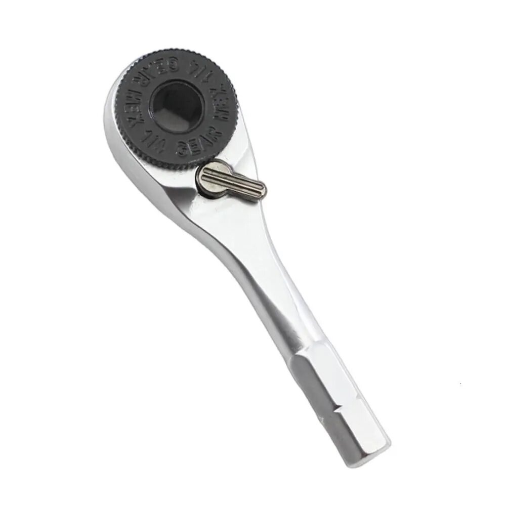 Гаечный ключ с трещоткой 1/4 дюйма (6,35 мм) с шестигранным стержнем, A