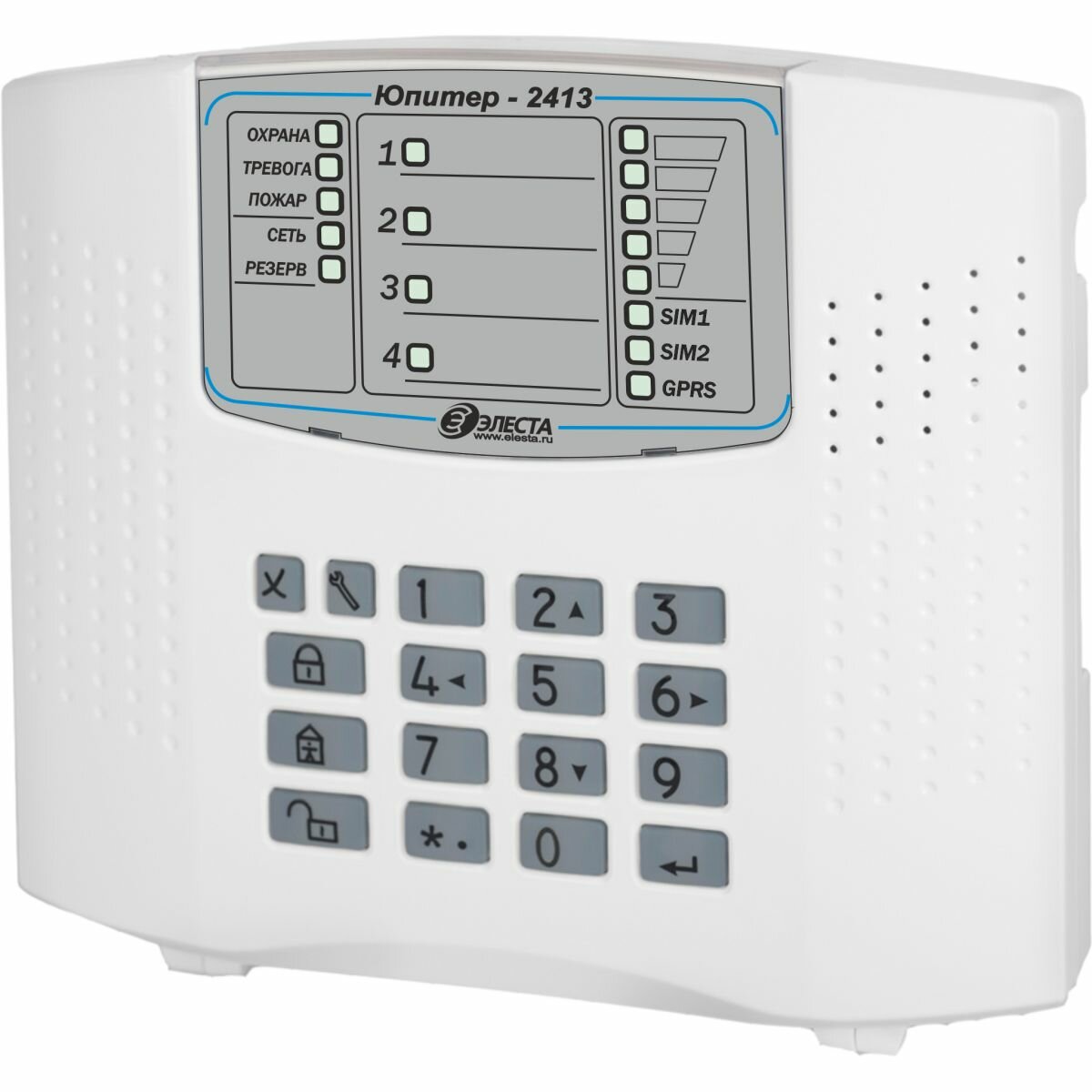 Элеста Юпитер-2413 (4.01 GPRS) Прибор охранно-пожарный