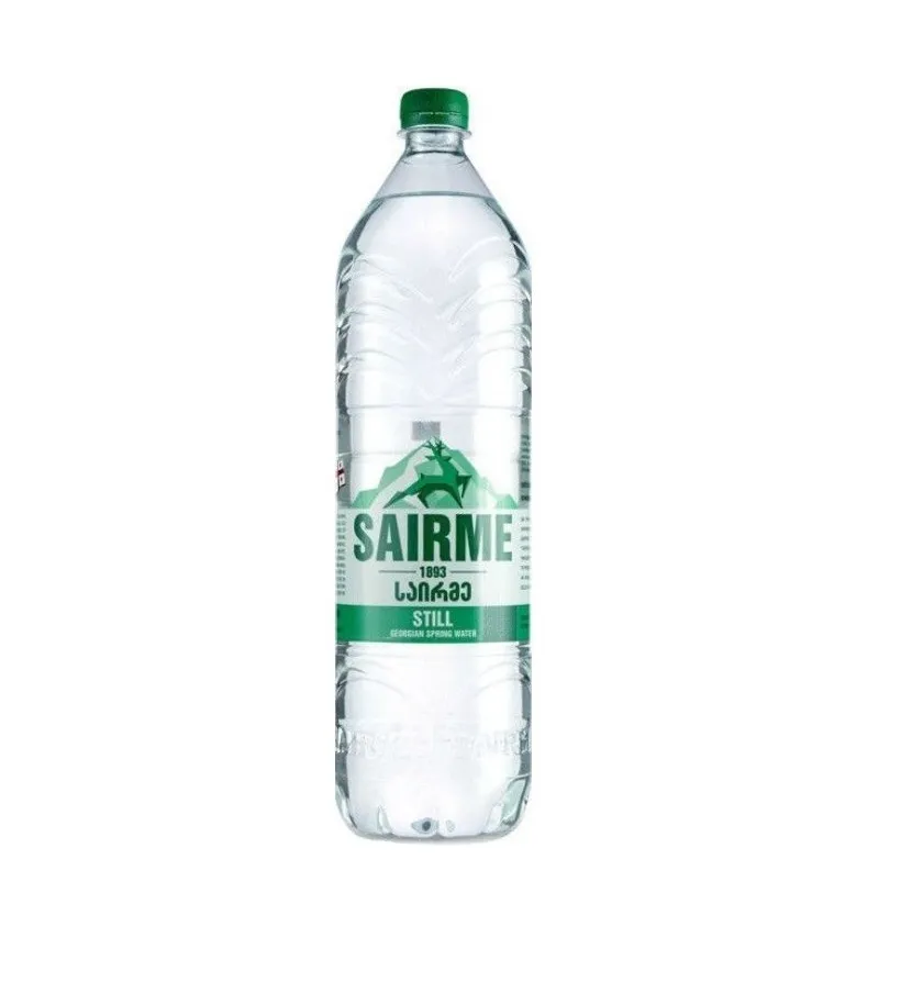 Вода лечебно-столовая Sairme (Саирме) 6 шт по 1 л без газа, пэт