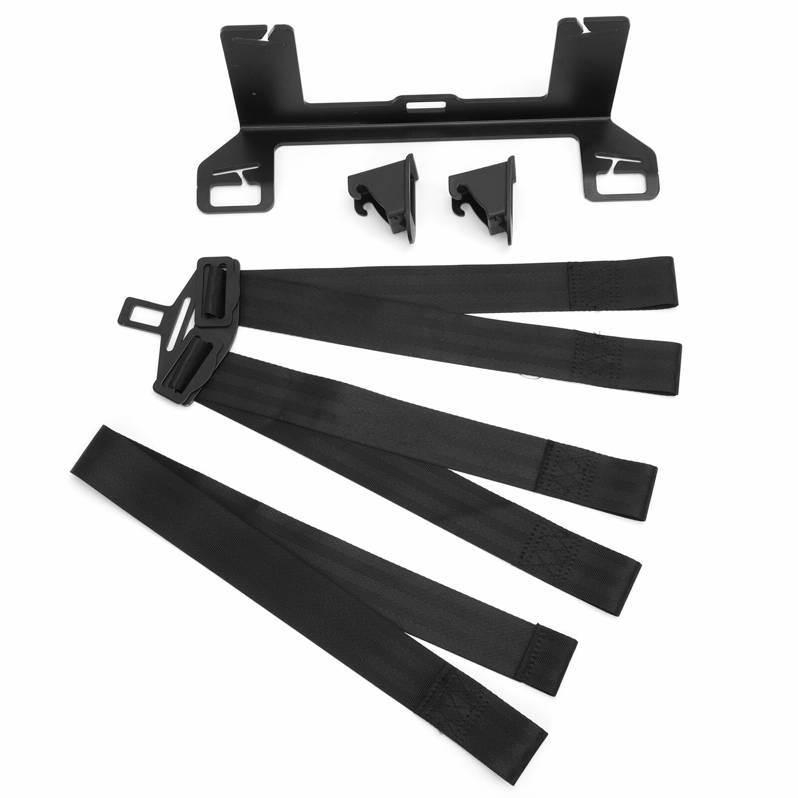 Комплект креплений для детского автокресла, универсальный стальной кронштейн для крепления ISOFIX Latch, подходит для большинства автомобилей, внедорожников и минивэнов.