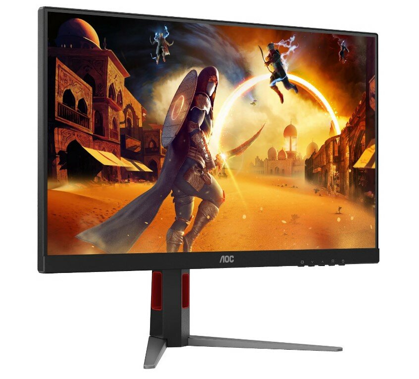 Монитор AOC 27" 27G4HA, 16:9, IPS, FHD, 1ms, 300cd, 200Hz, HDMI, DP, SPK, HAS