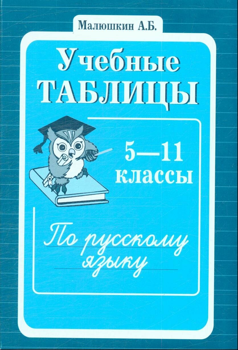 Учебные таблицы по русс. яз. 5-11 класс (сост. Малюшкин А. Б.) (Сфера,2016)