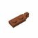 Конструктор Gobricks 1x2 Коричневый (083)
