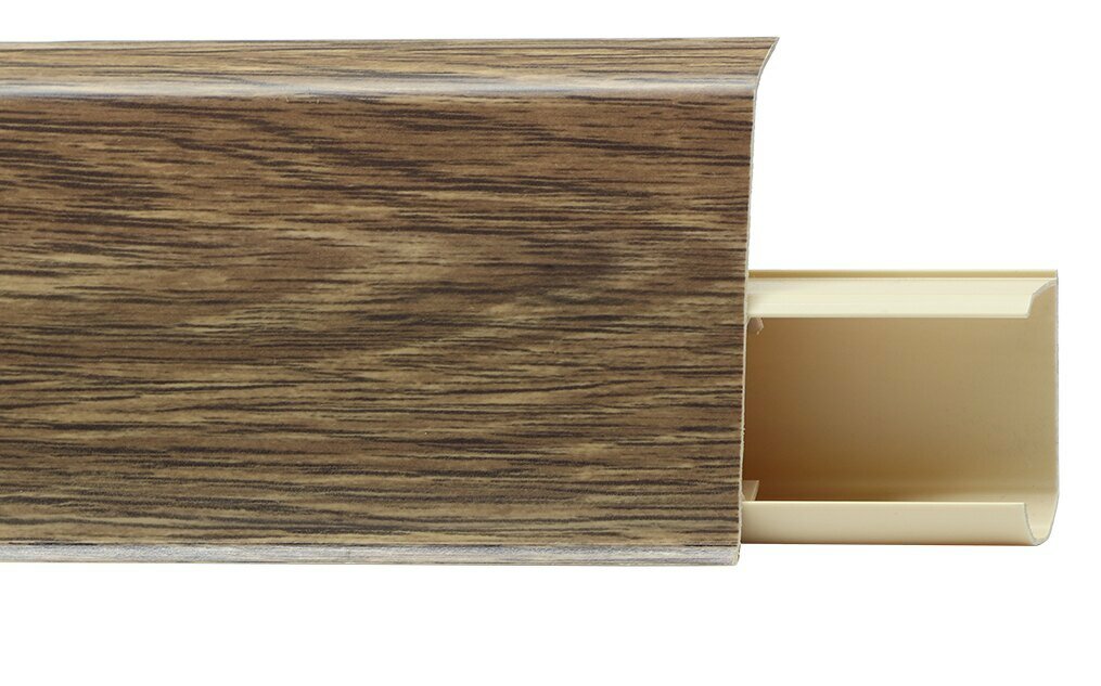 Плинтус пластиковый Winart Tera 72 мм Тайгер 737, 1 шт.