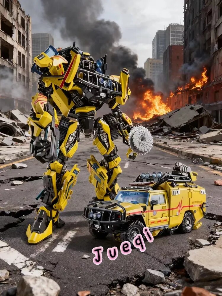 Трансформеры/T-11 Ratchet Transformer 18см/Голова и оружие со световыми эффектами