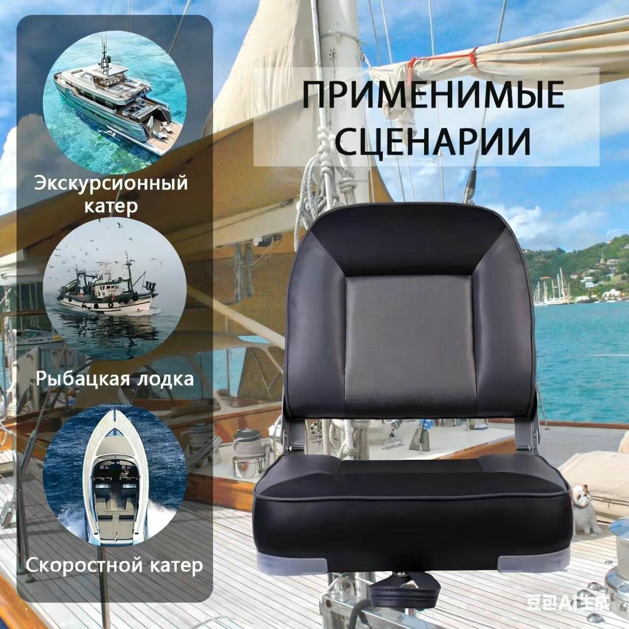 Сиденье для лодки — фото 1