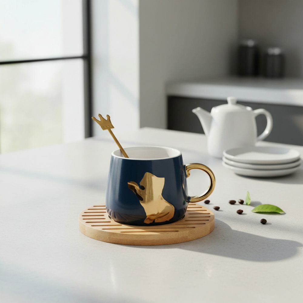 Чайная пара "Кошечка" MUG-414/2 Art East Россия