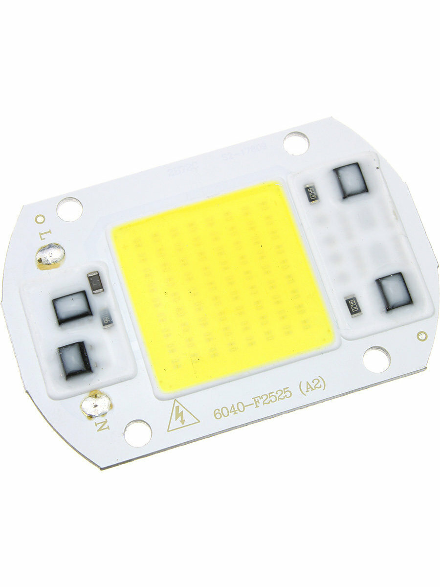 Светодиодная матрица TONGCAN, 30W, 220V, 60 см х 4 см, холодный белый свет