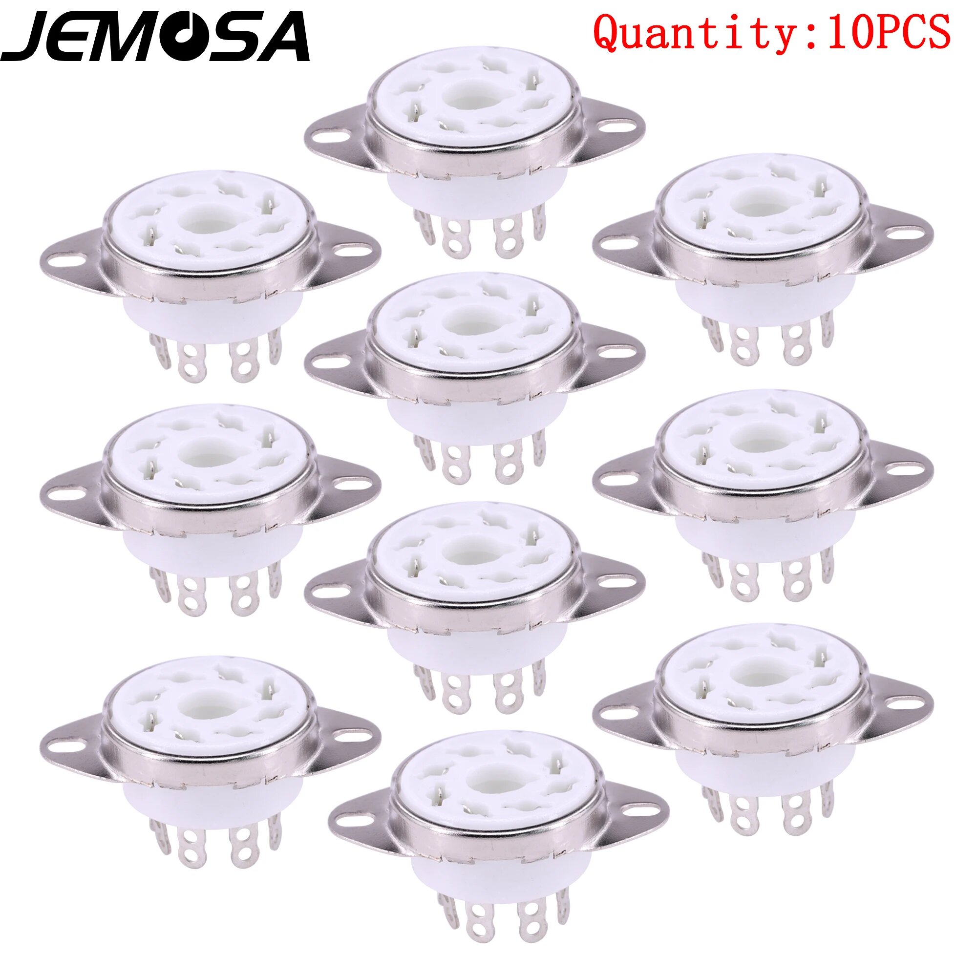 JEMOSA K8A 8Pin, 10шт, цвет: Tin Plated