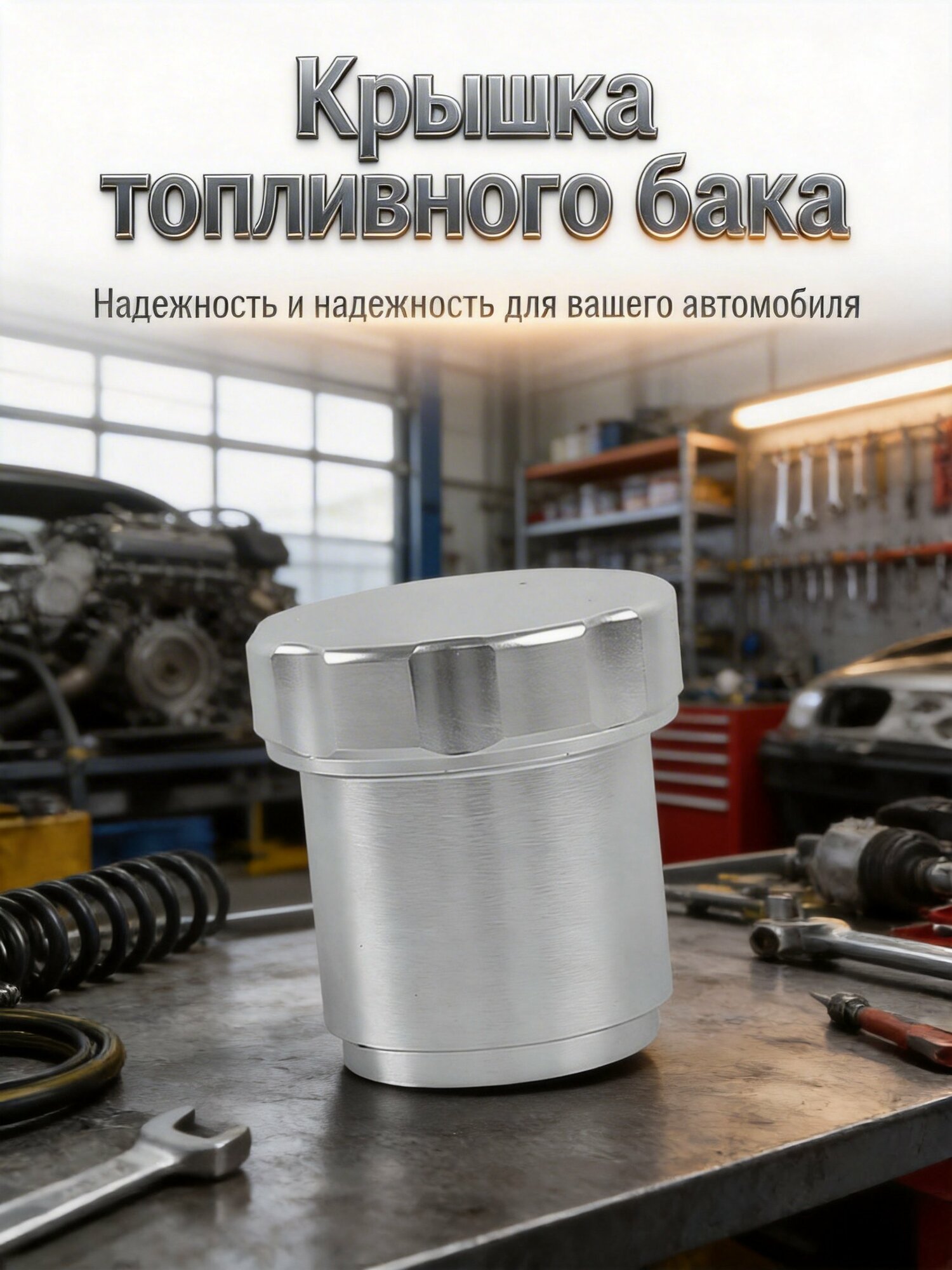 Горловина с крышкой для топливных баков, удобное решение для заливки и обслуживания