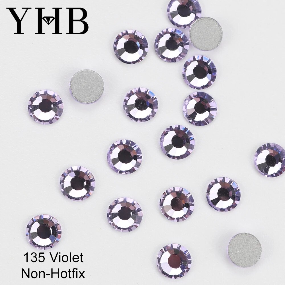 Стразы YHB 135 Violet, 3.2mm SS12, 1440шт