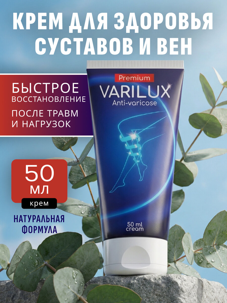 Varilux Anti-Varicose Premium: крем-гель для ног, для профилактики варикоза, 50 мл
